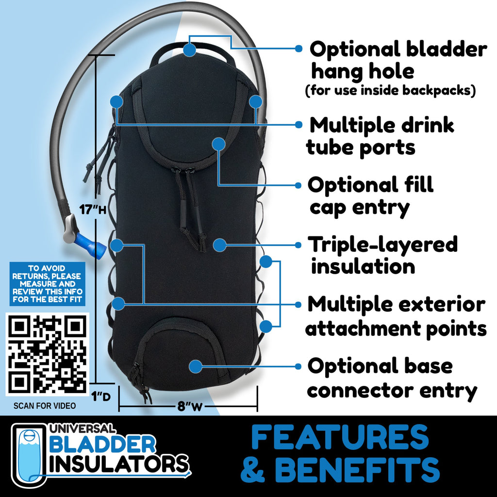 Bladder Insulators for Camelbak Lumbar Water Bladder Reservoir ...