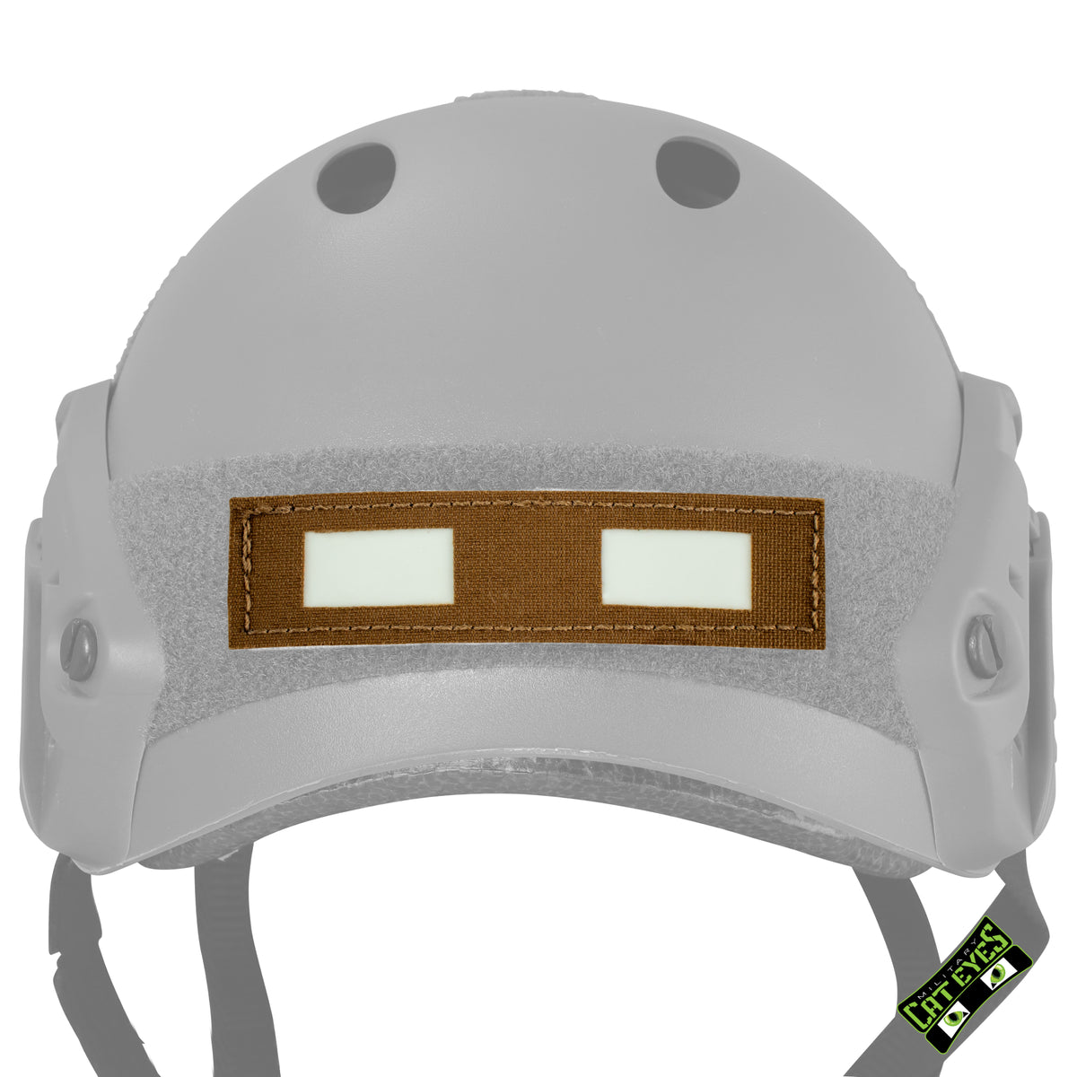 Coyote Brown Military Helmet Cat Eye Band | Gearhandle.com