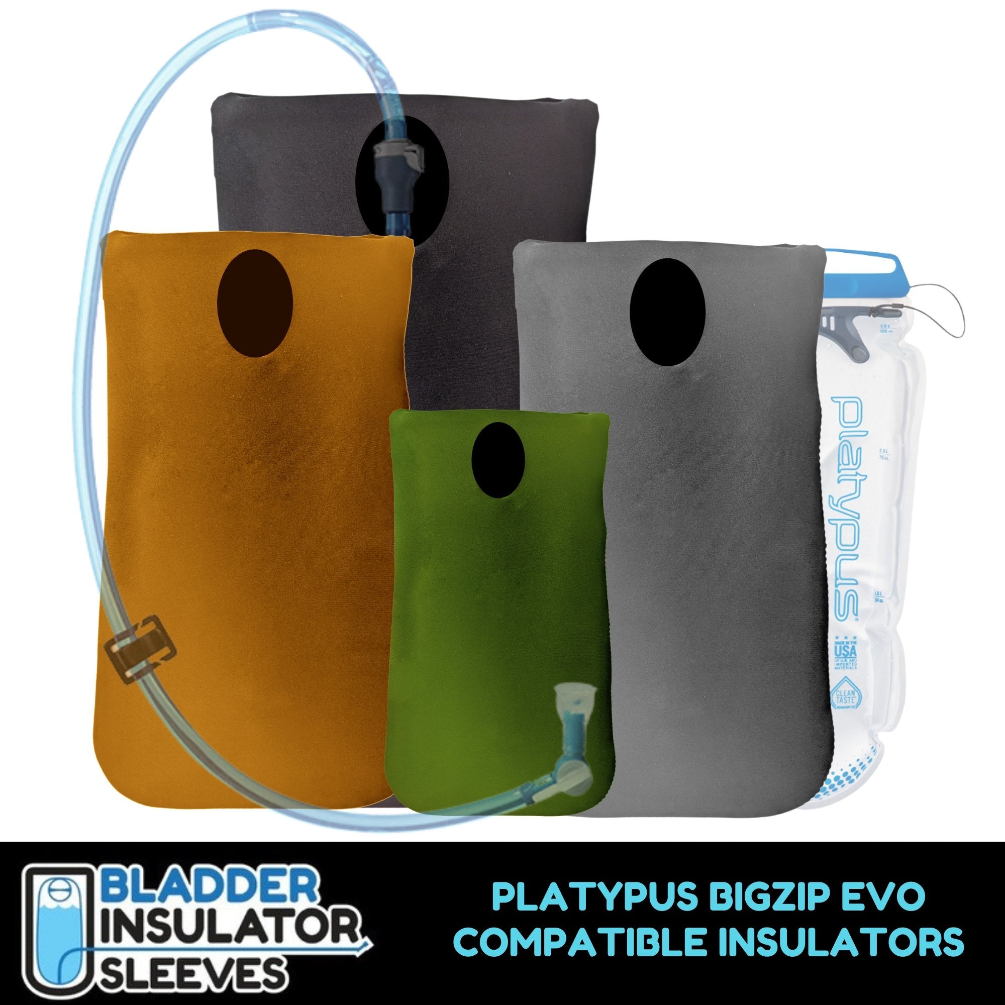 Bladder Insulators for Platypus Big Zip Hydration Water Bladder ...