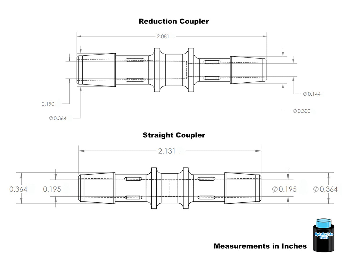 Drink Tube Connectors | Gearhandle.com