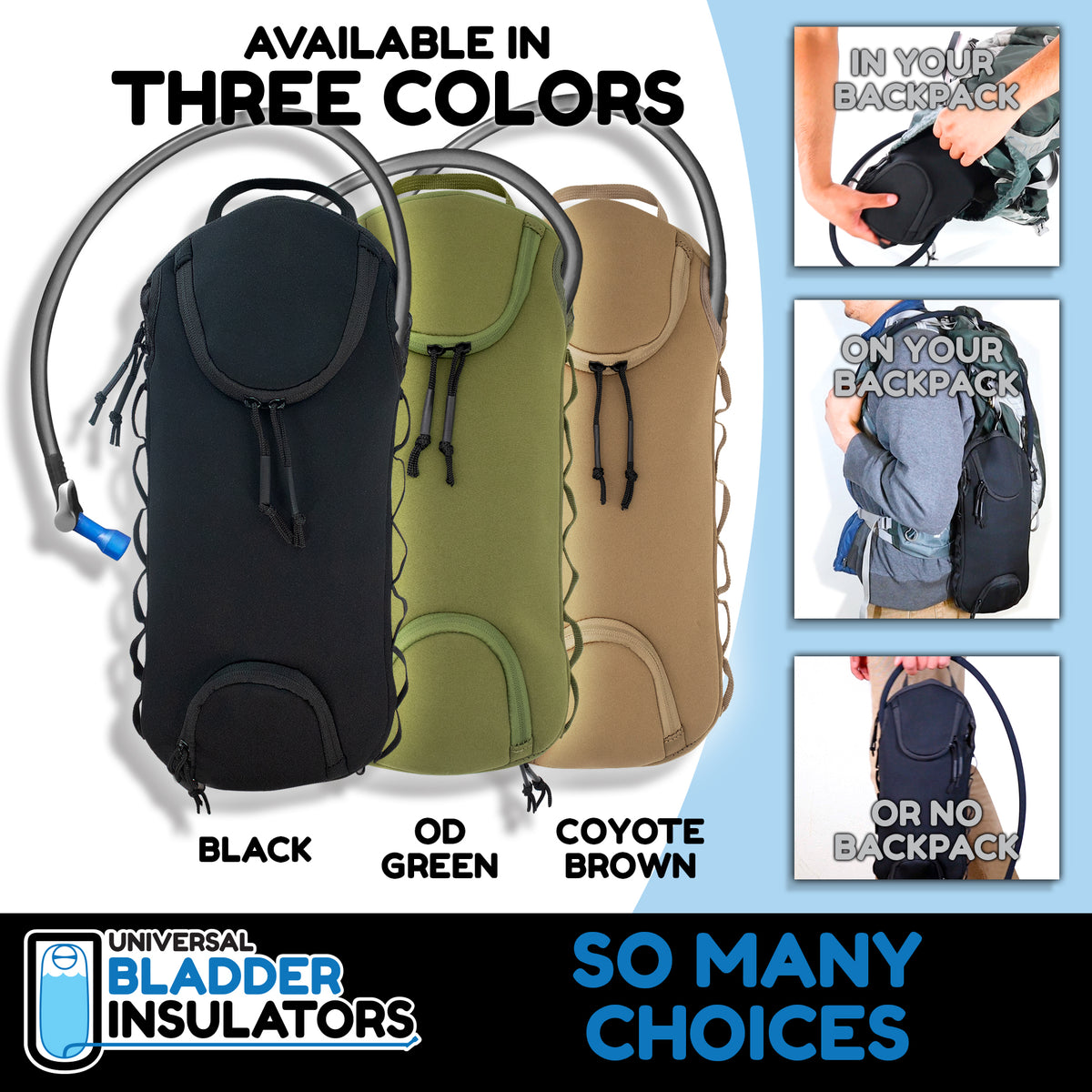 Universal Water Bladder Insulator | Gearhandle.com